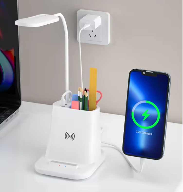 Buy China Wholesale Hot Sale 15w 5-1 Wireless Charger Desk Lamp Pen ...