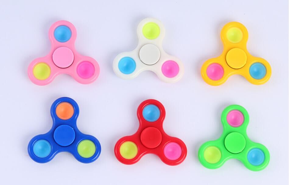 Bubble Fidget Spinner Silicone Educational Stress Reduction Toy ...