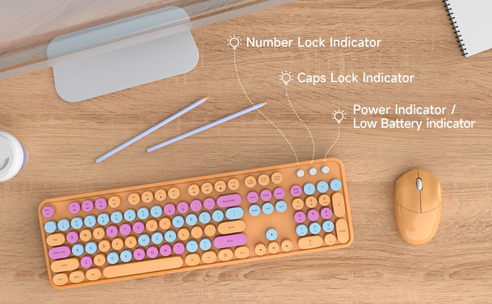 Mofii Geezer Factory Price 2.4ghz Wireless Keyboard Mouse Combo Set Smk ...