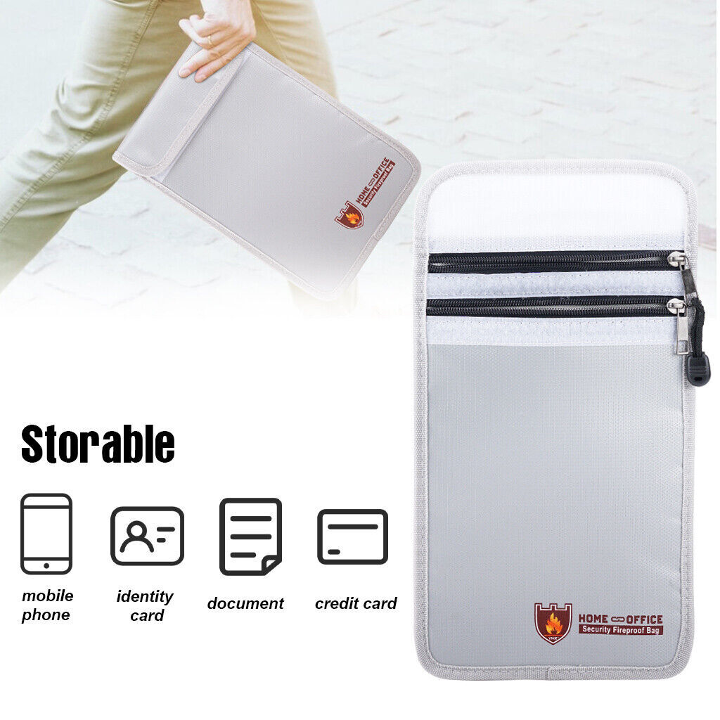 Waterproof Money Document Storage Pouch With Zipper For A4 Document ...