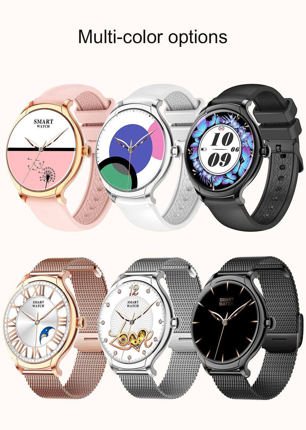 2024 New Arrivals Full Screen Sport Smart Watch Vkt67 Bt Call Heart ...
