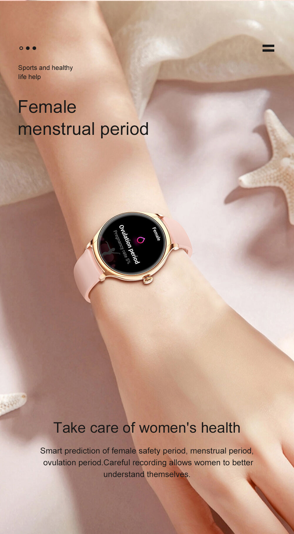 2024 New Arrivals Full Screen Sport Smart Watch Vkt67 Bt Call Heart ...