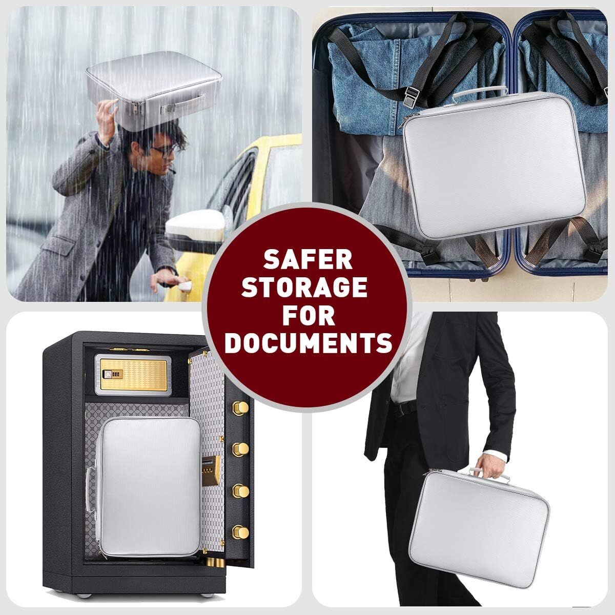 Bulk Buy China Wholesale Fireproof Bag With Lock Liquid Silicone ...