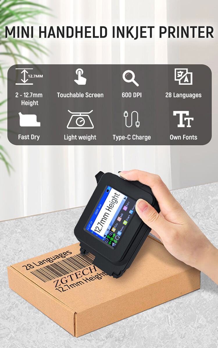 Waterproof Multipurpose Mini Inkjet Printers Batch Coding Egg Date ...