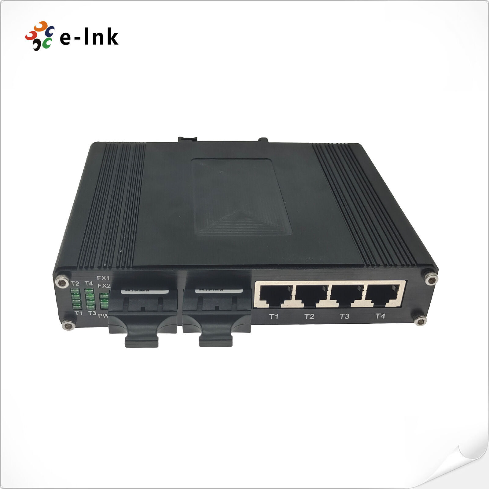 Industrial Ethernet Switch 4 Port 10/100/1000base-t + 2 Port 1000base-x ...