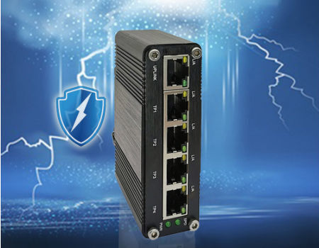 Network Switch 5-port Gigabit Mini Industrial Ethernet Switch Poe ...