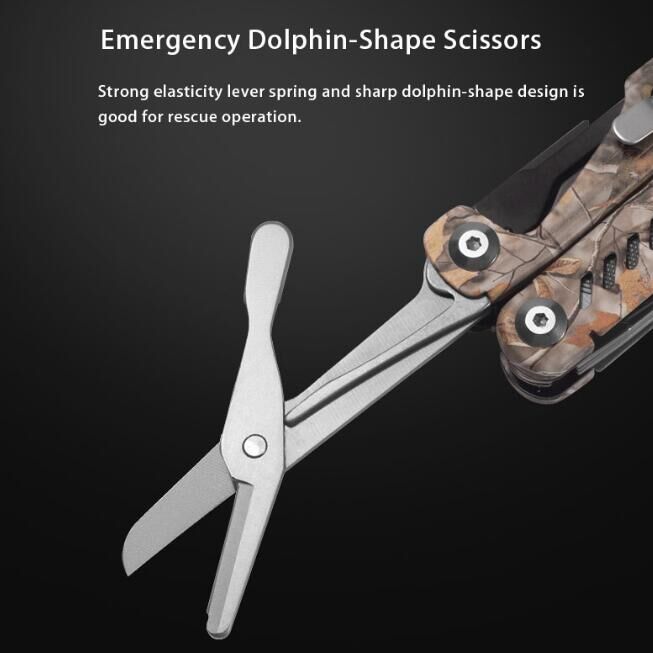 19 In 1 Outdoor Camping Survival Folding Multi Tool Multifunction ...