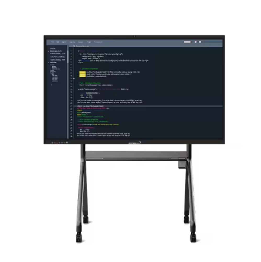 Papan Tulis Digital Layar Sentuh Hd 55 65 75 85 Inci Ultra 7680x4320 8k ...