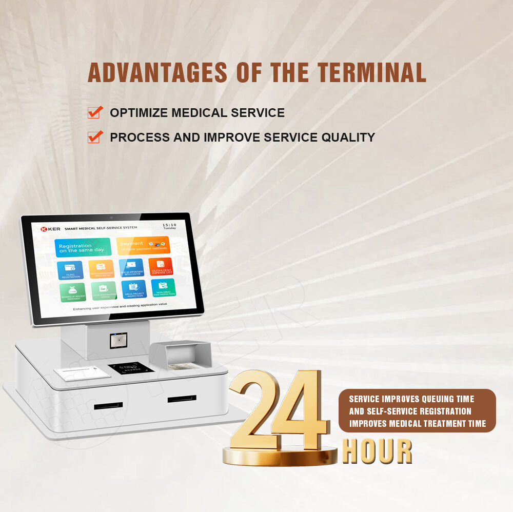 Hospital Self Service Kiosk 4k Hd Display Desktop Self Service ...