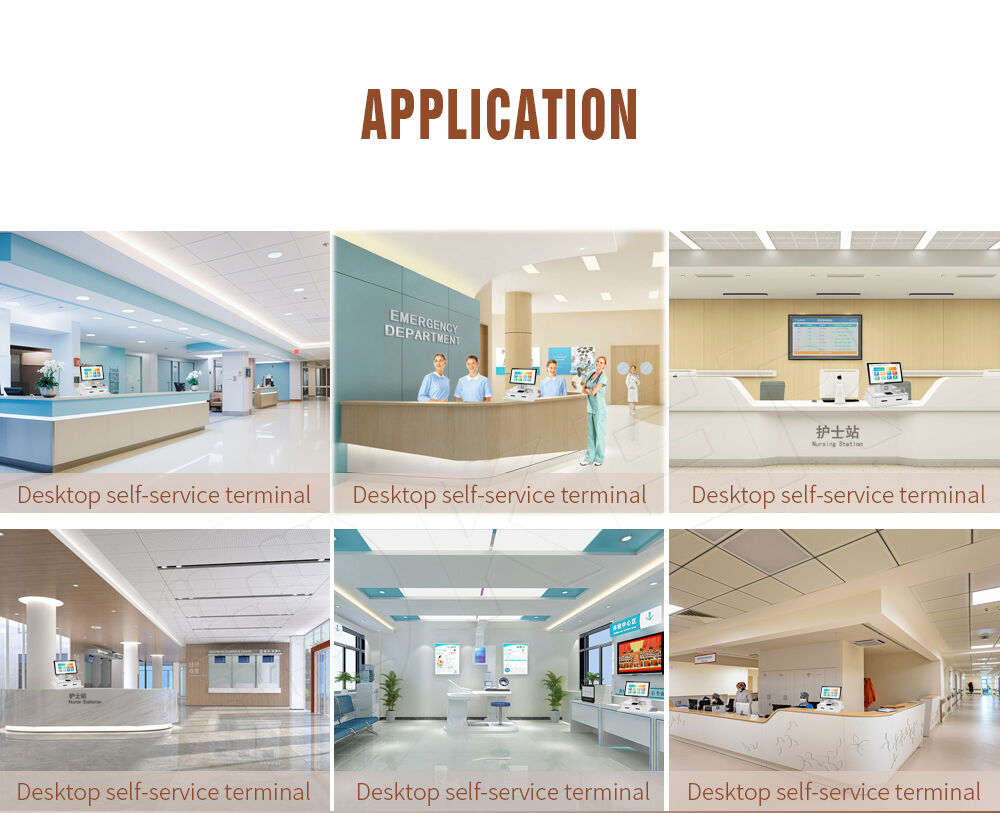 Hospital Self Service Kiosk 4k Hd Display Desktop Self Service ...