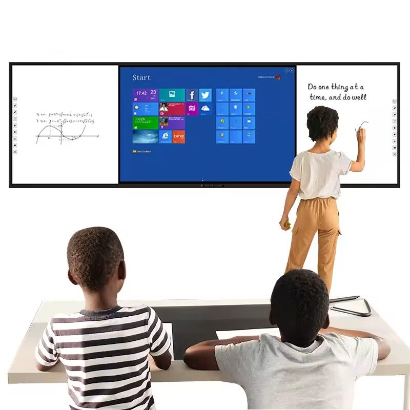 Factory Custom 162 Inch 4k Led Interactive Whiteboard Smart Writing ...