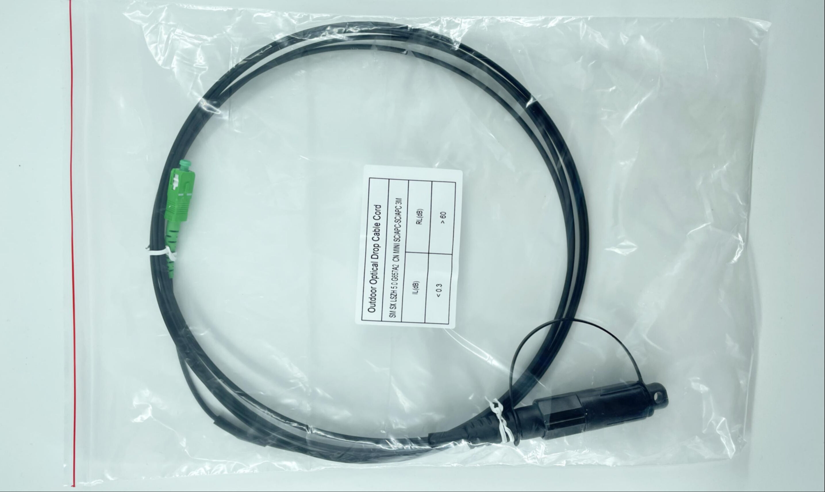 Fiber Optic Cable Assemblies Ip68 Optitap Hardened Connector Sc/apc ...
