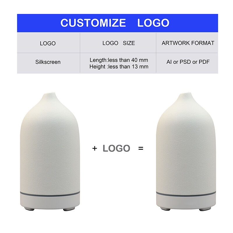 160ml Factory Ceramic Essential Oil Diffuser Indoor Electric Ultrasonic ...