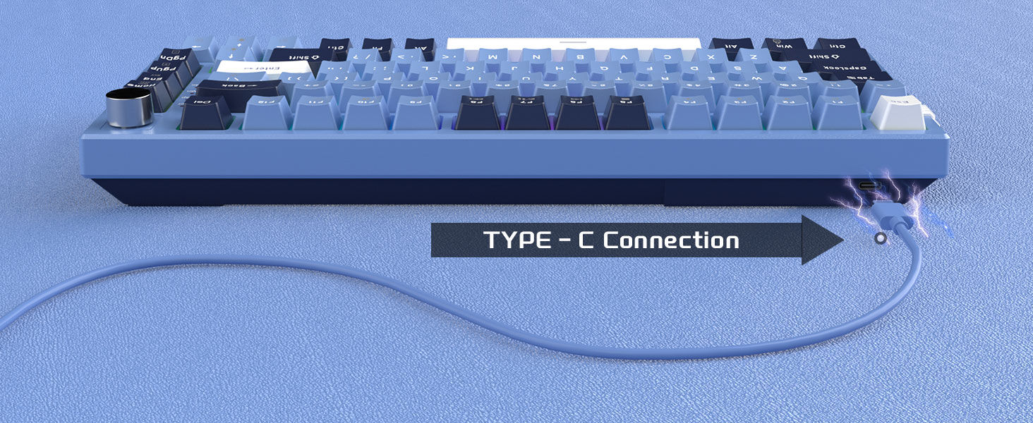 Magegee New Gasket Mechanical Keyboard, Hot Swappable Customized ...