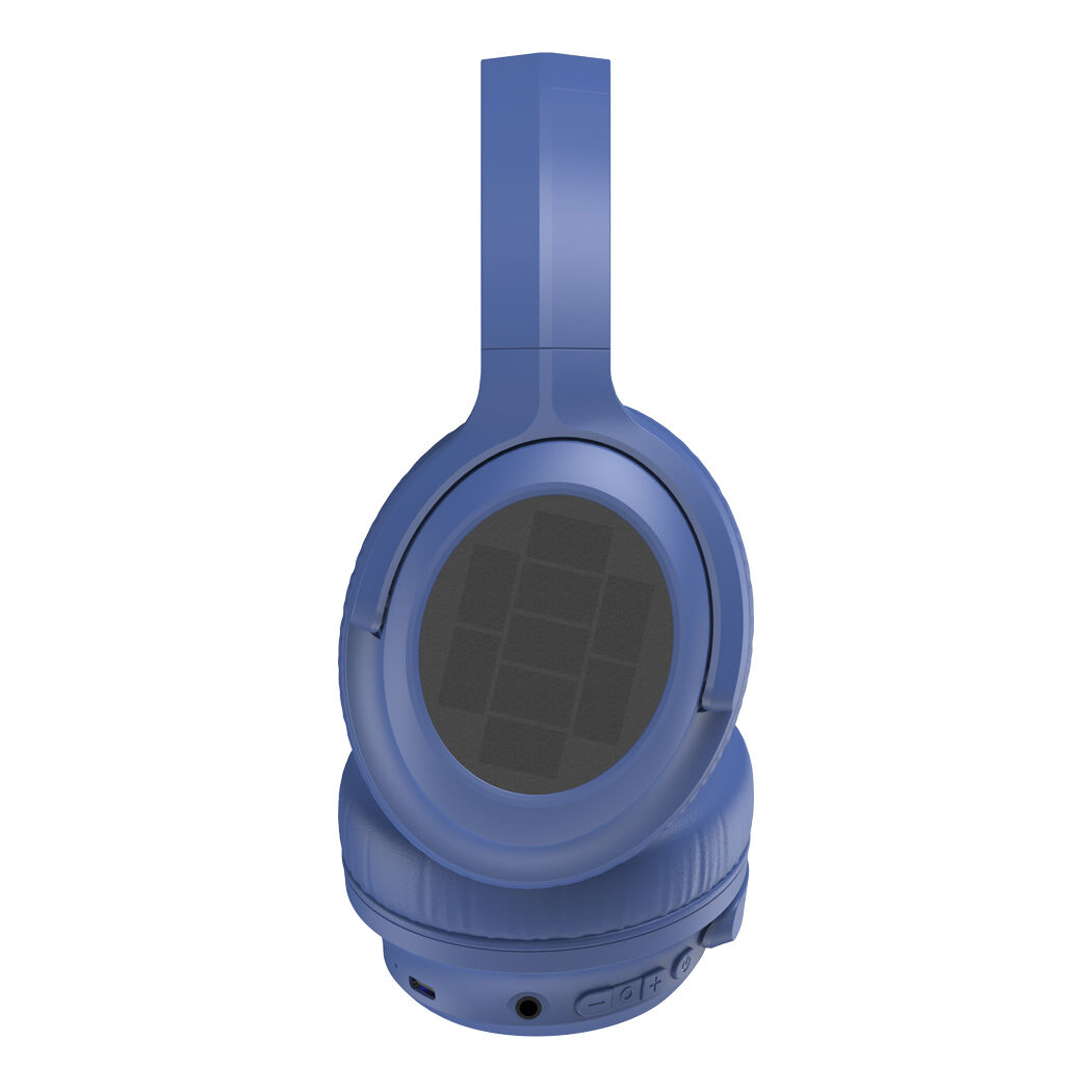 Power Self Charging Noise Cancelling Stereo Music Headset Solar Power ...