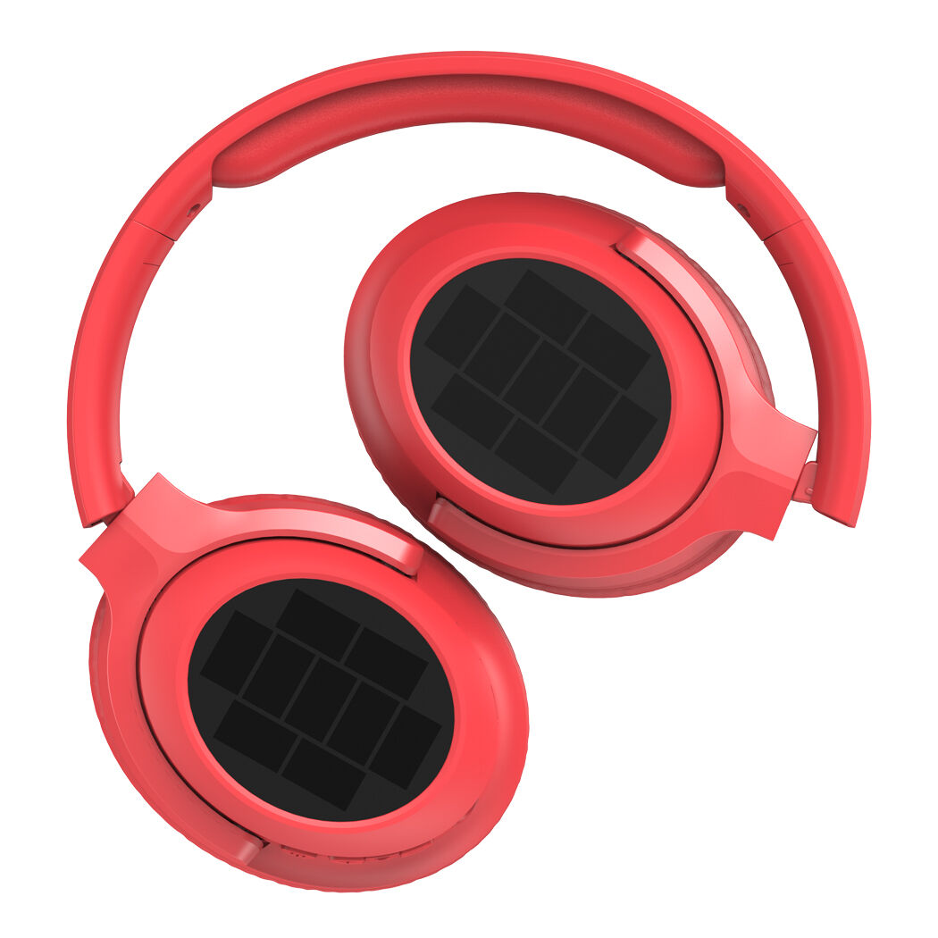 Power Self Charging Noise Cancelling Stereo Music Headset Solar Power ...