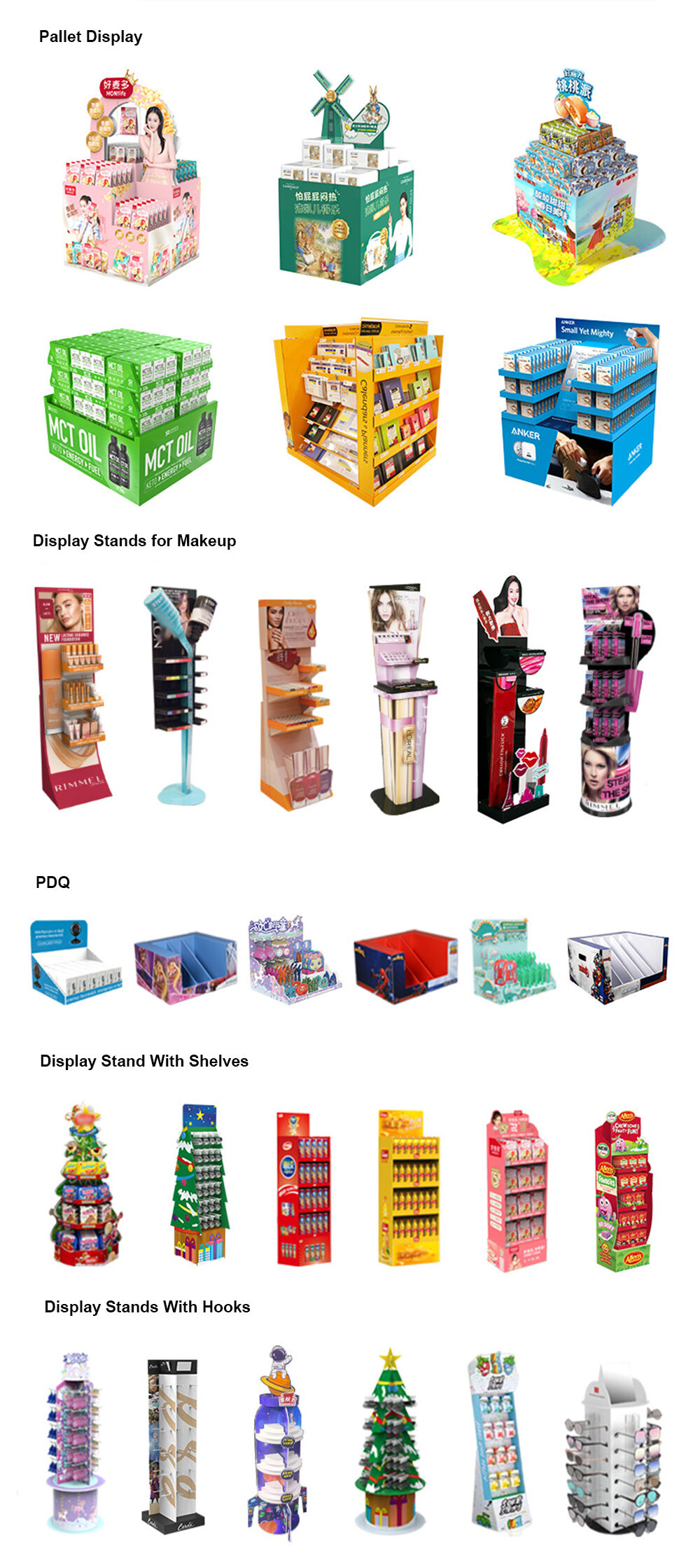 Point Of Sale Retail Counter Display Carton Display Case Display Box ...