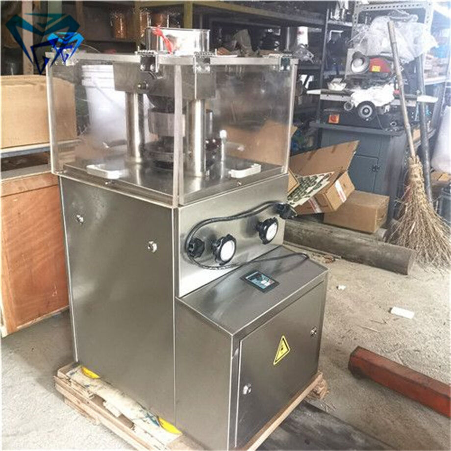 Pharmaceutical Single Punch Tablet Pill Press Machine Candy Making ...