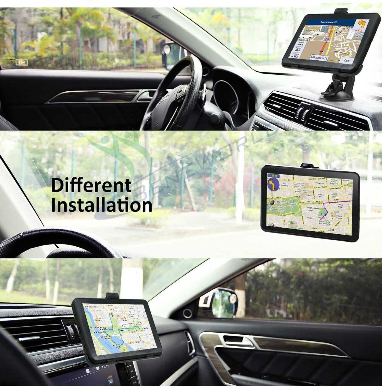 Custom 4g 7 Inch Gps Device Portable Gps Navigation Hd Capacitive ...