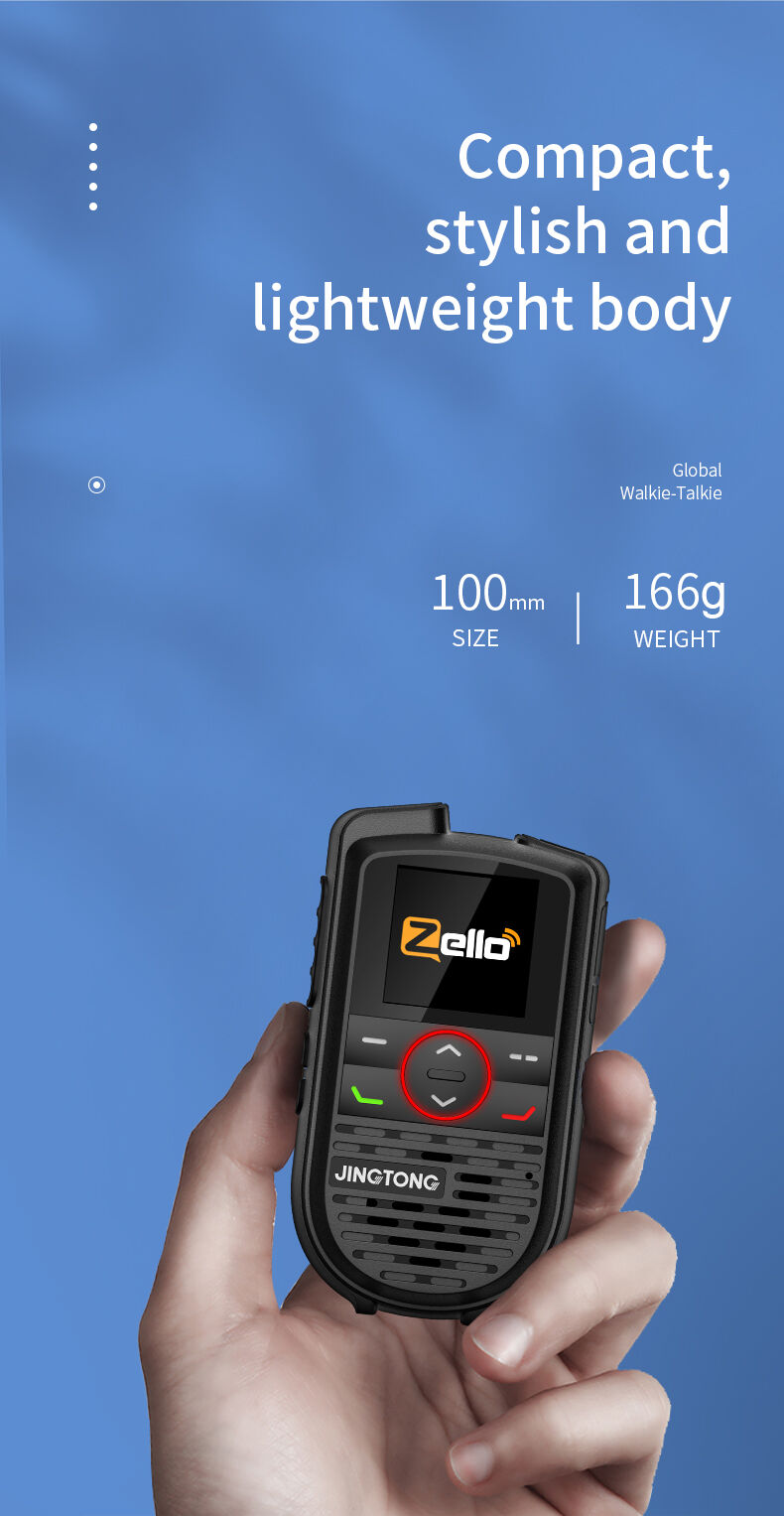 Zello Radio Walkie Talkie Poc Radio Handheld Transceiver Supports Gps ...