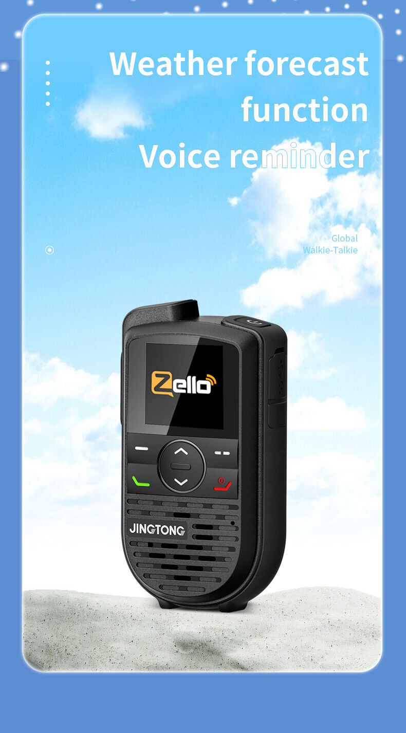 Zello Radio Walkie Talkie Poc Radio Handheld Transceiver Supports Gps ...
