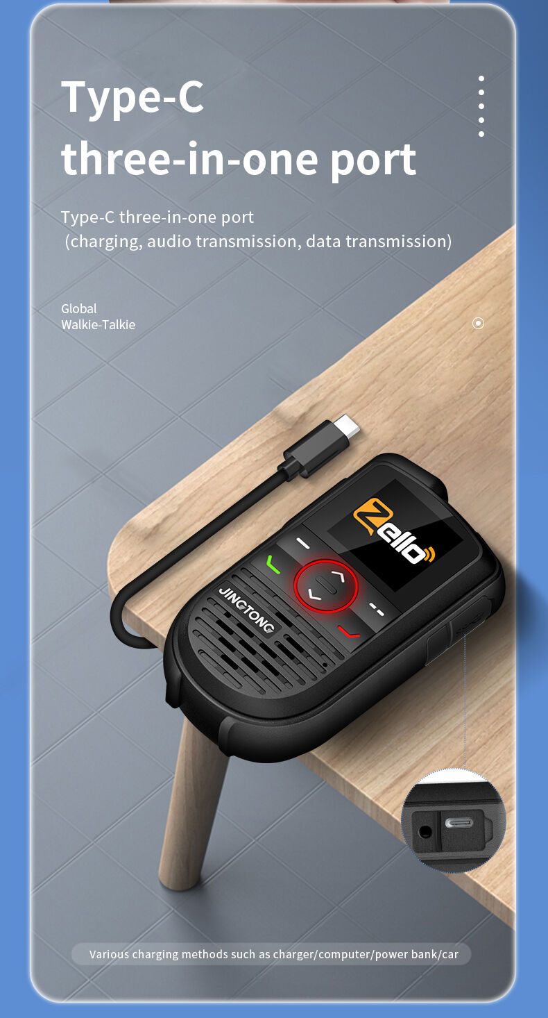 Zello Radio Walkie Talkie Poc Radio Handheld Transceiver Supports Gps For Android, Jt-k8, Zello ...