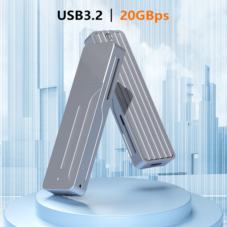 Whole Sale Aluminum 20gbps Usb 3.2 Gen 2x2 Type-c Nvme Pcie 20gbps M.2 Ssd Enclosure Portable ...