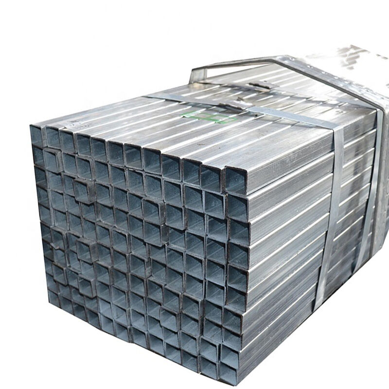 In Stock Now Q235 Q195 Q345 Hot Dipped Galvanized Steel Pipe Square ...