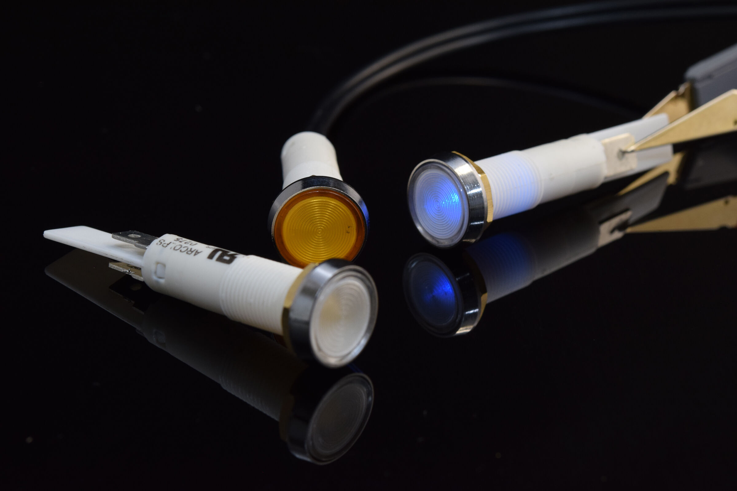 0275 Series ø10mm Sealed Ip67 Mini Round Indicators With Led Or Neon ...
