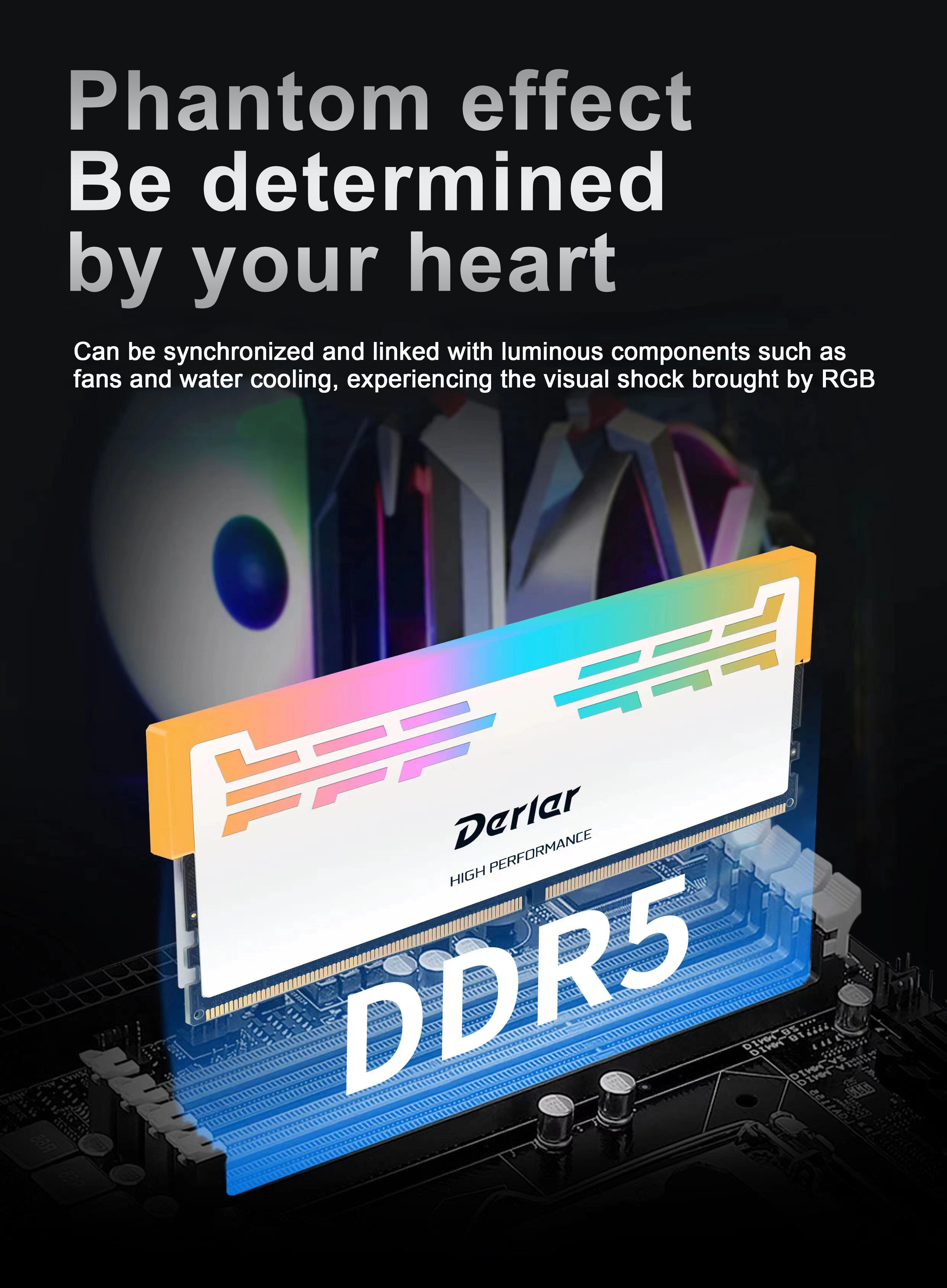 Buy China Wholesale High Performance Led Rgb 6000mhz Ram 16gb Ddr5 16gb ...
