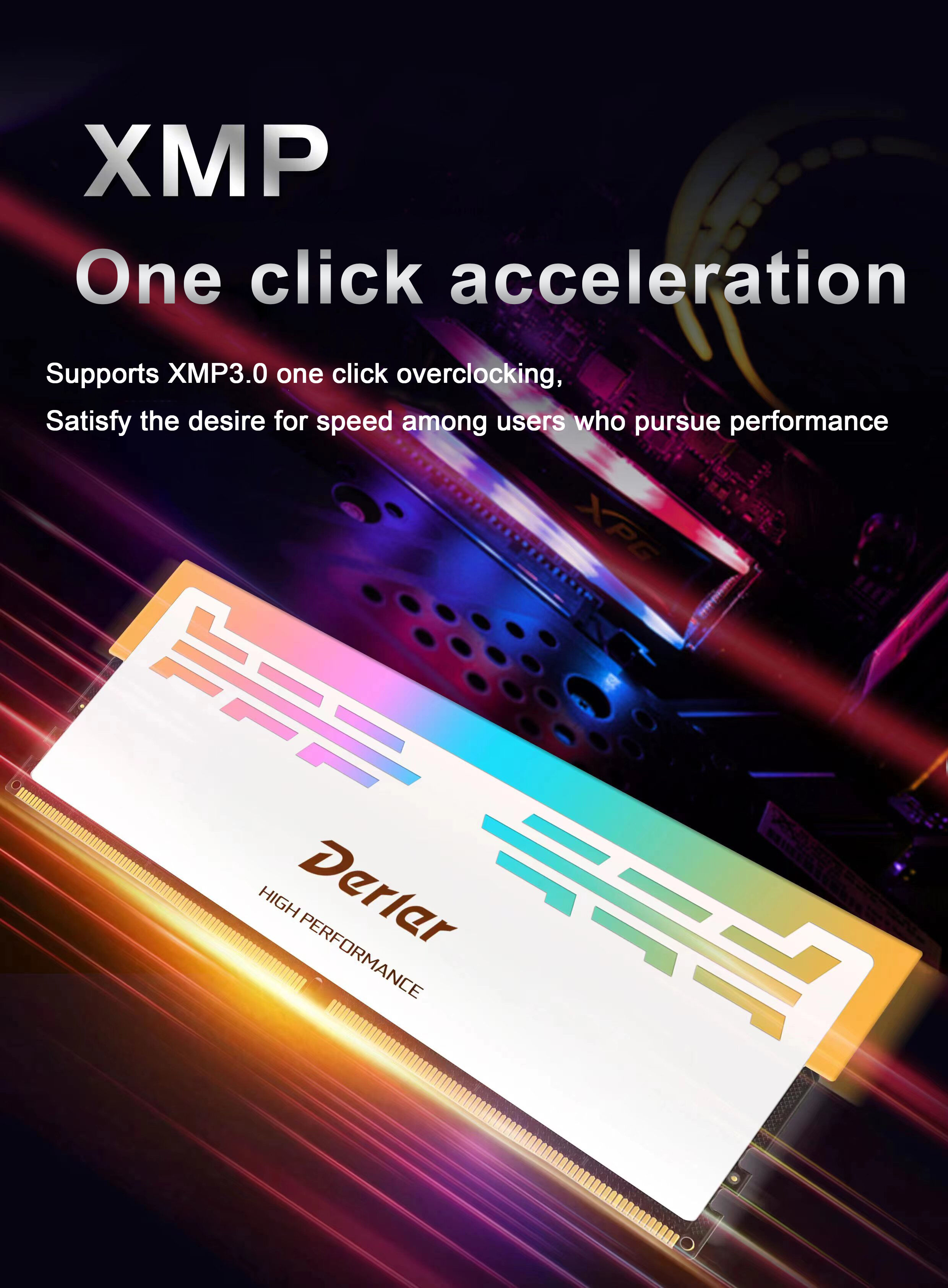 Buy China Wholesale High Performance Led Rgb 6000mhz Ram 16gb Ddr5 16gb ...