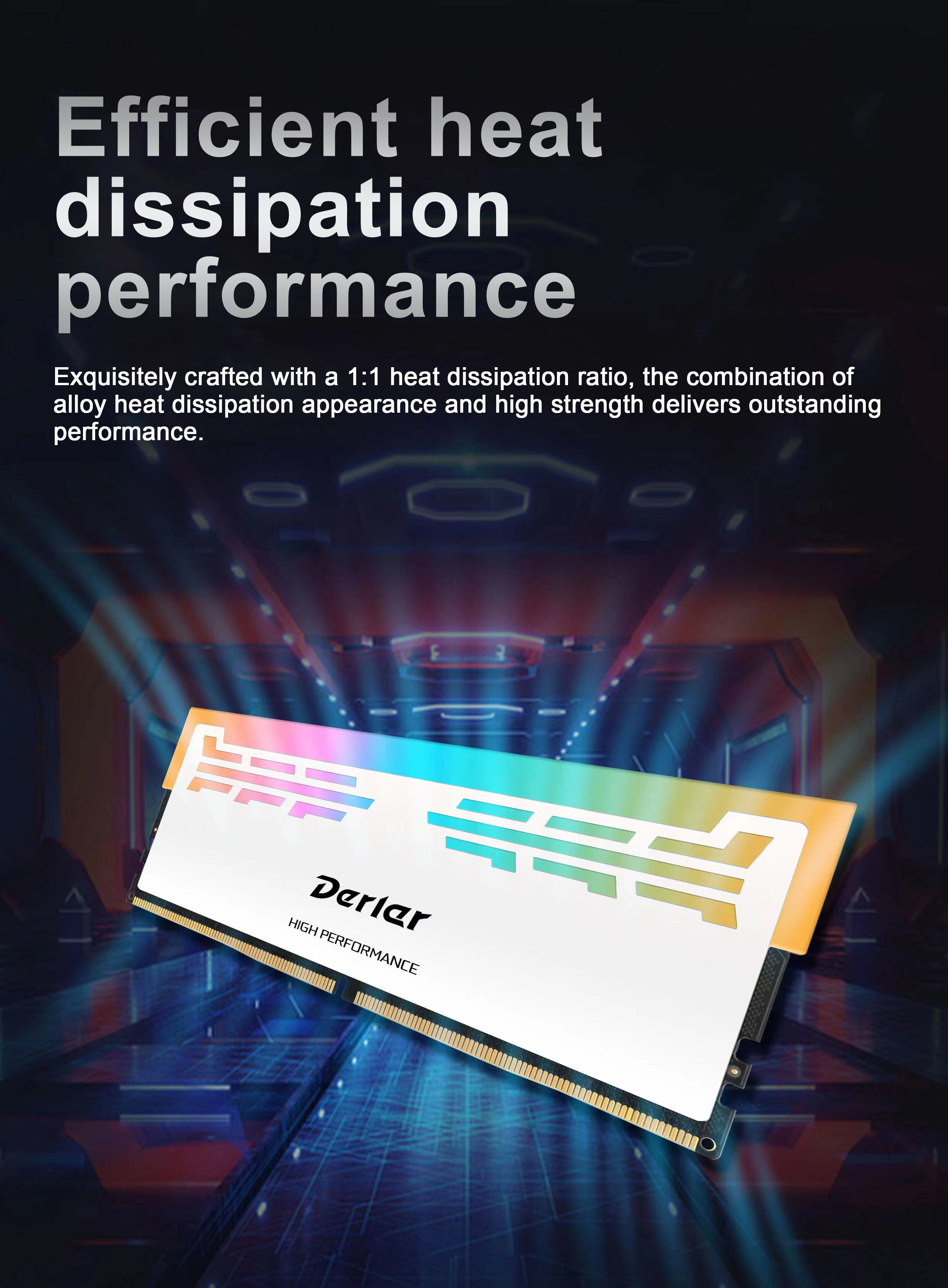 Buy China Wholesale High Performance Led Rgb 6000mhz Ram 16gb Ddr5 16gb ...