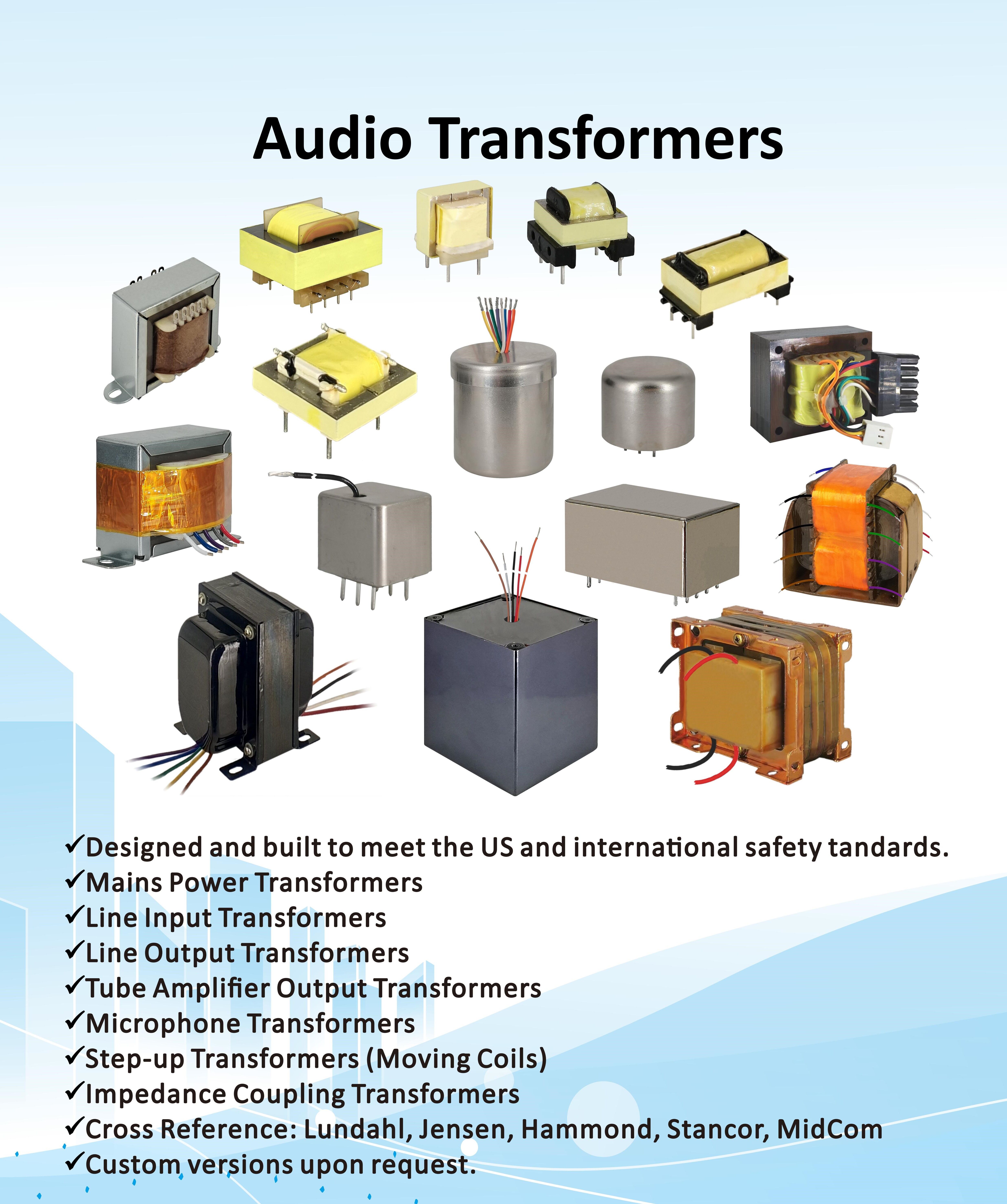 Audio Transformers At 16 3 Wholesale China Impedance Coupling