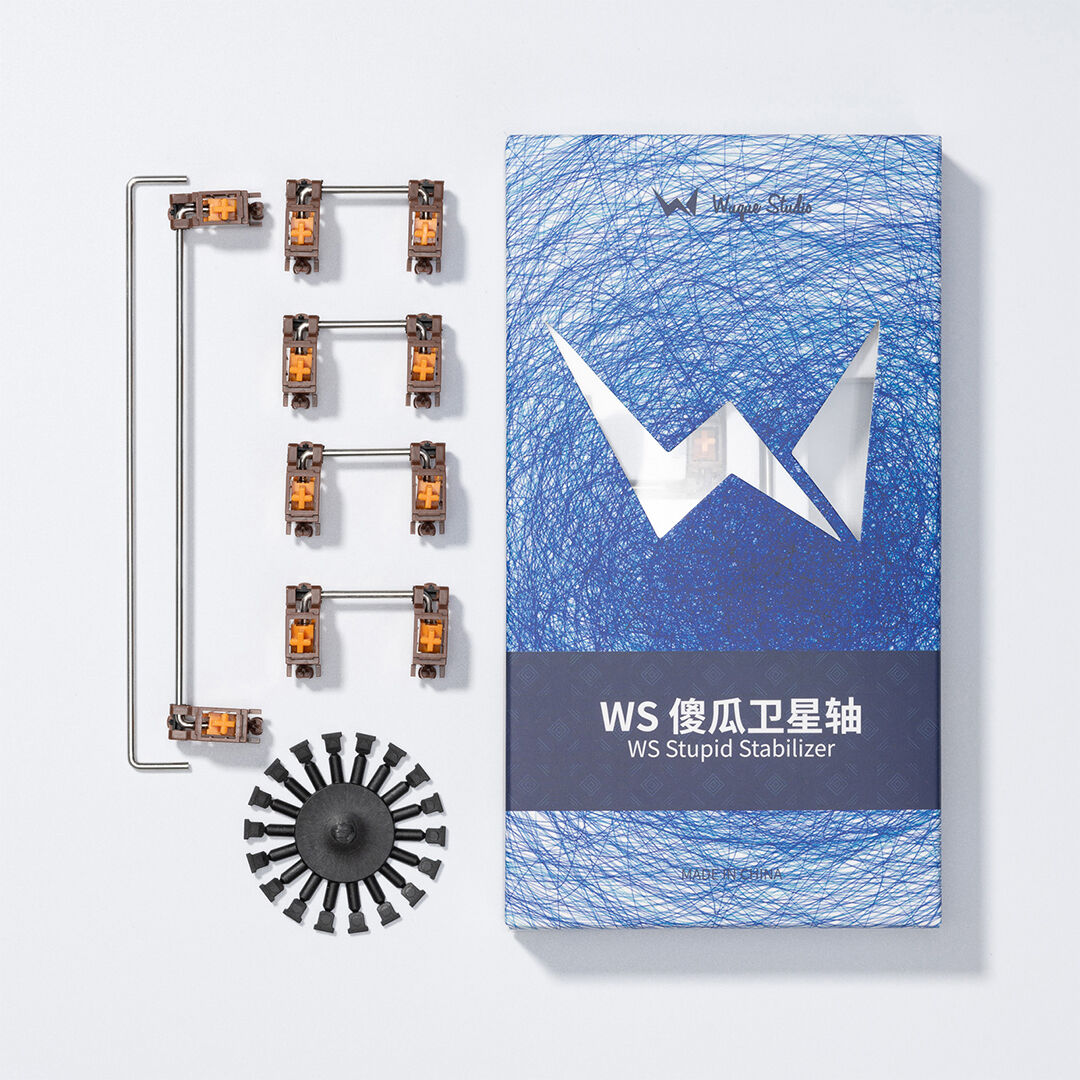 4+2 Ws Stupid Stabilizer For Mechanical Keyboard Switch Plate Shaft ...