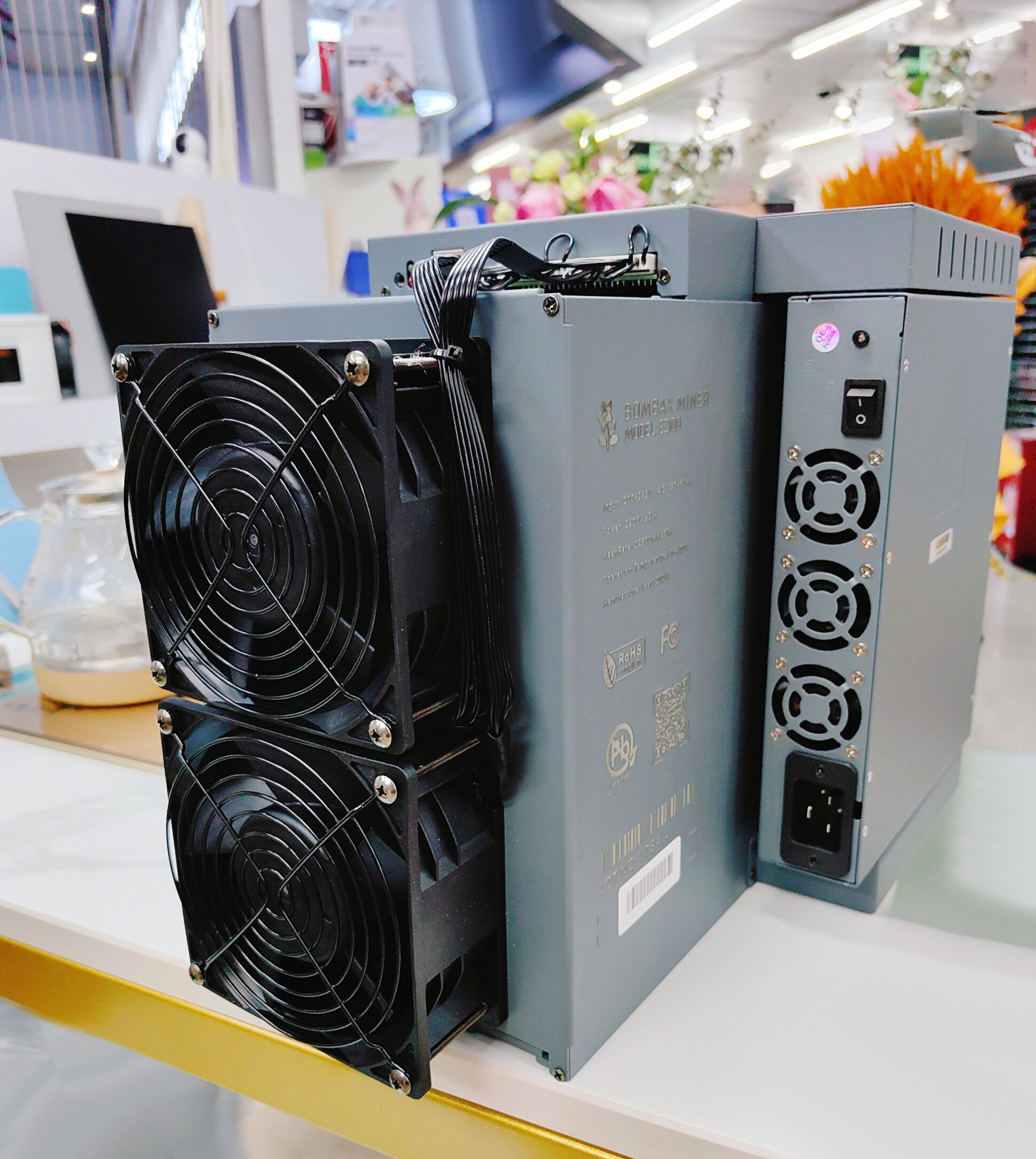 Bombax Ez100 Ethereum Classic Miner 12500mh/s 2300w Etc Zil Efficient ...