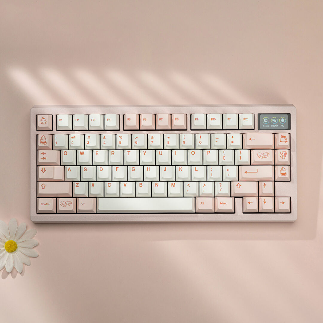 Meletrix Gasket Mount 75% Hot Swappable Mechanical Keyboard Kit Zoom75 ...