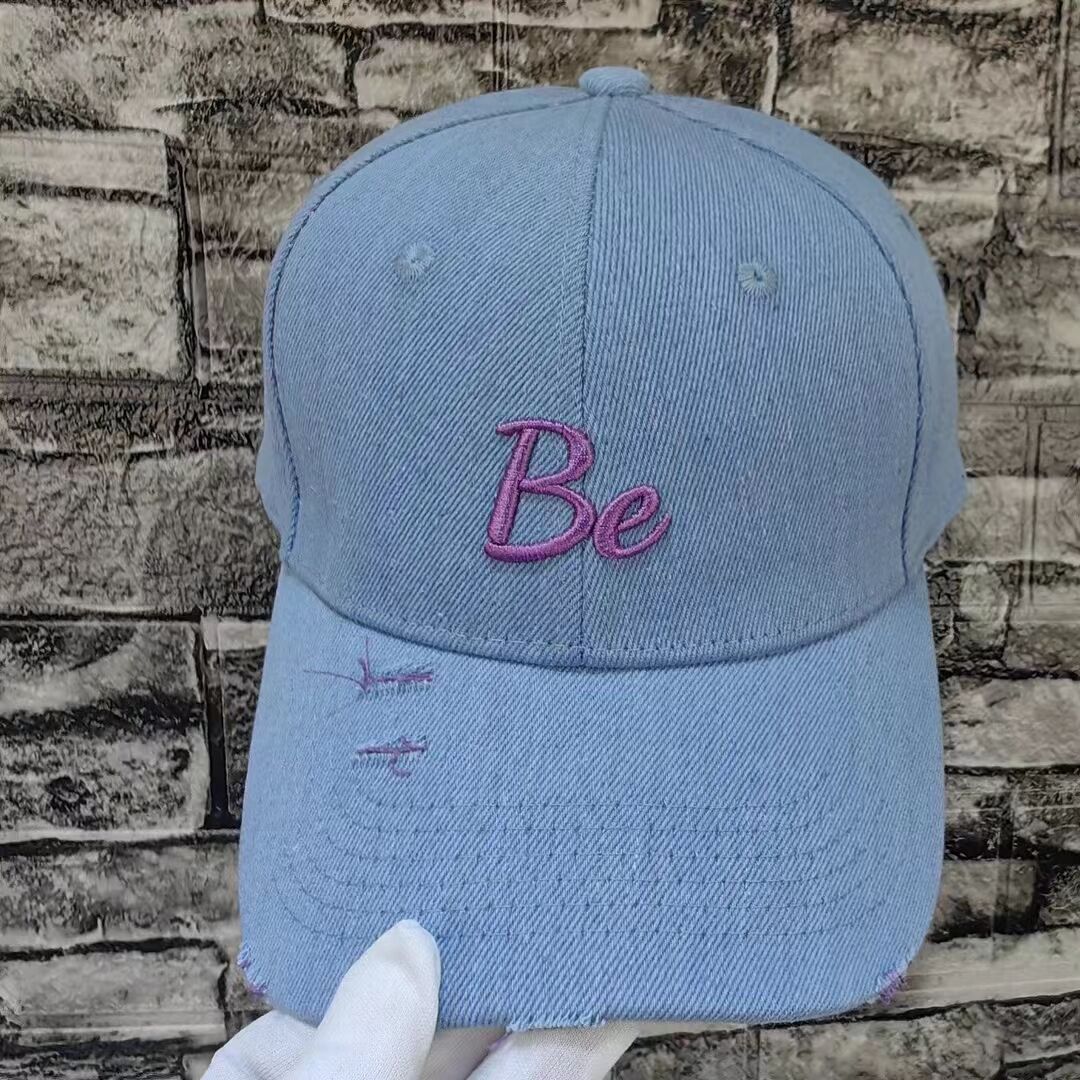 Manufacturer Women's Pure Cotton Make Old Ripped Baseball Cap - China ...