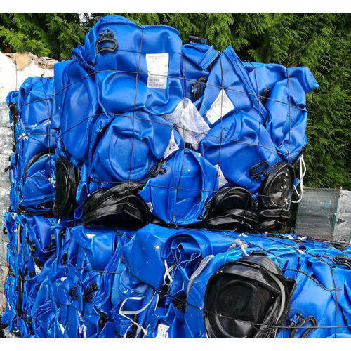 Hdpe Blue Drum Plastic Scraps, Recycled Blue Hdpe Scraps Top - Germany ...