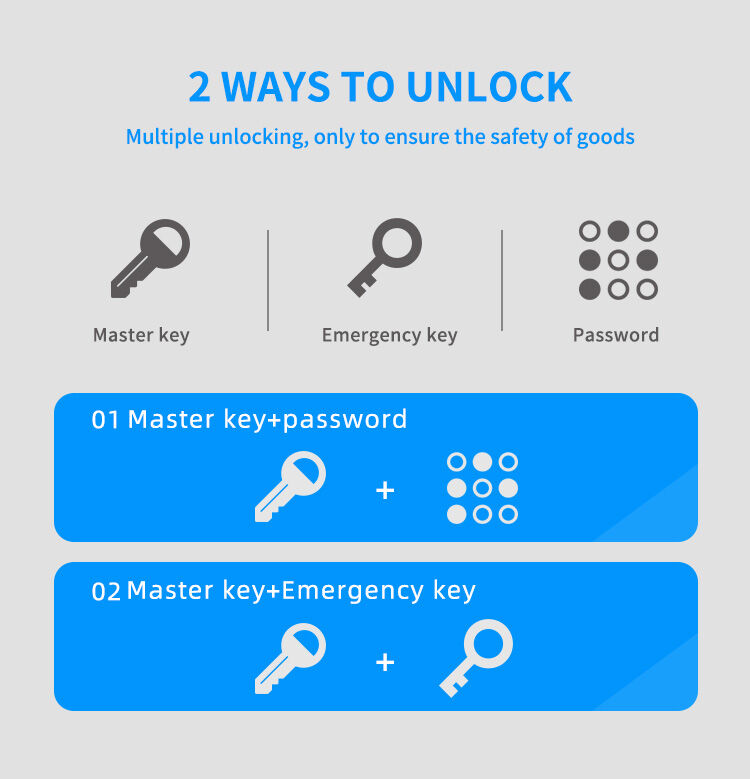 Low Price Durable Office Home Mini Electronic Coffer Digital Metal ...