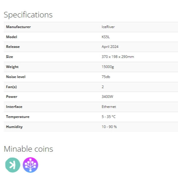 Bulk Buy China Wholesale Profitable Kaspa Miner Ks5 Pro 21t Ks5 20t Antminer Ka Box Ks Max ...