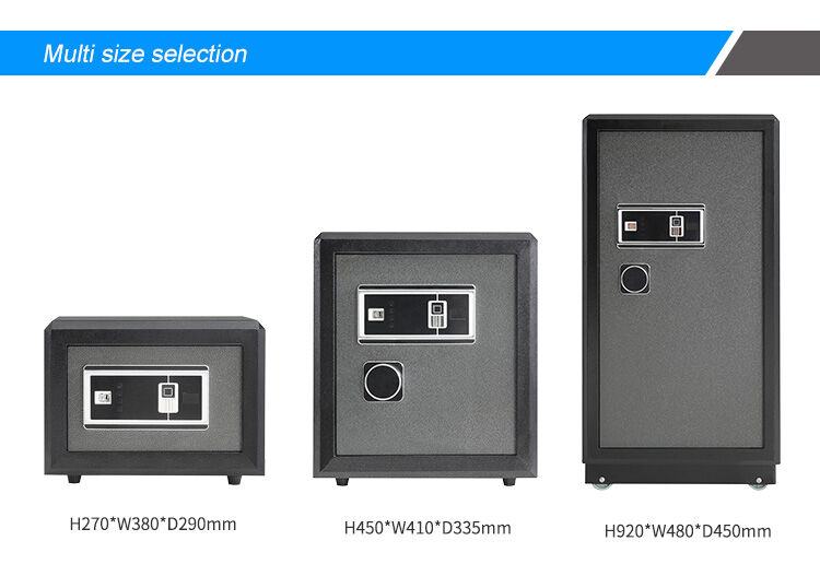 New Key Operated Locker Safe Deposit Box Security Money Cash Safety Box ...