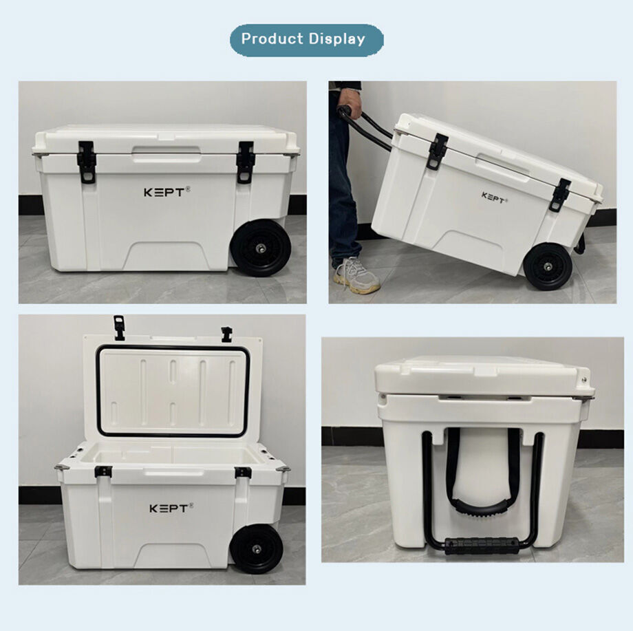 Genuine Multifunctional 65qt Toolbox Thickened Hardware With Wheels ...