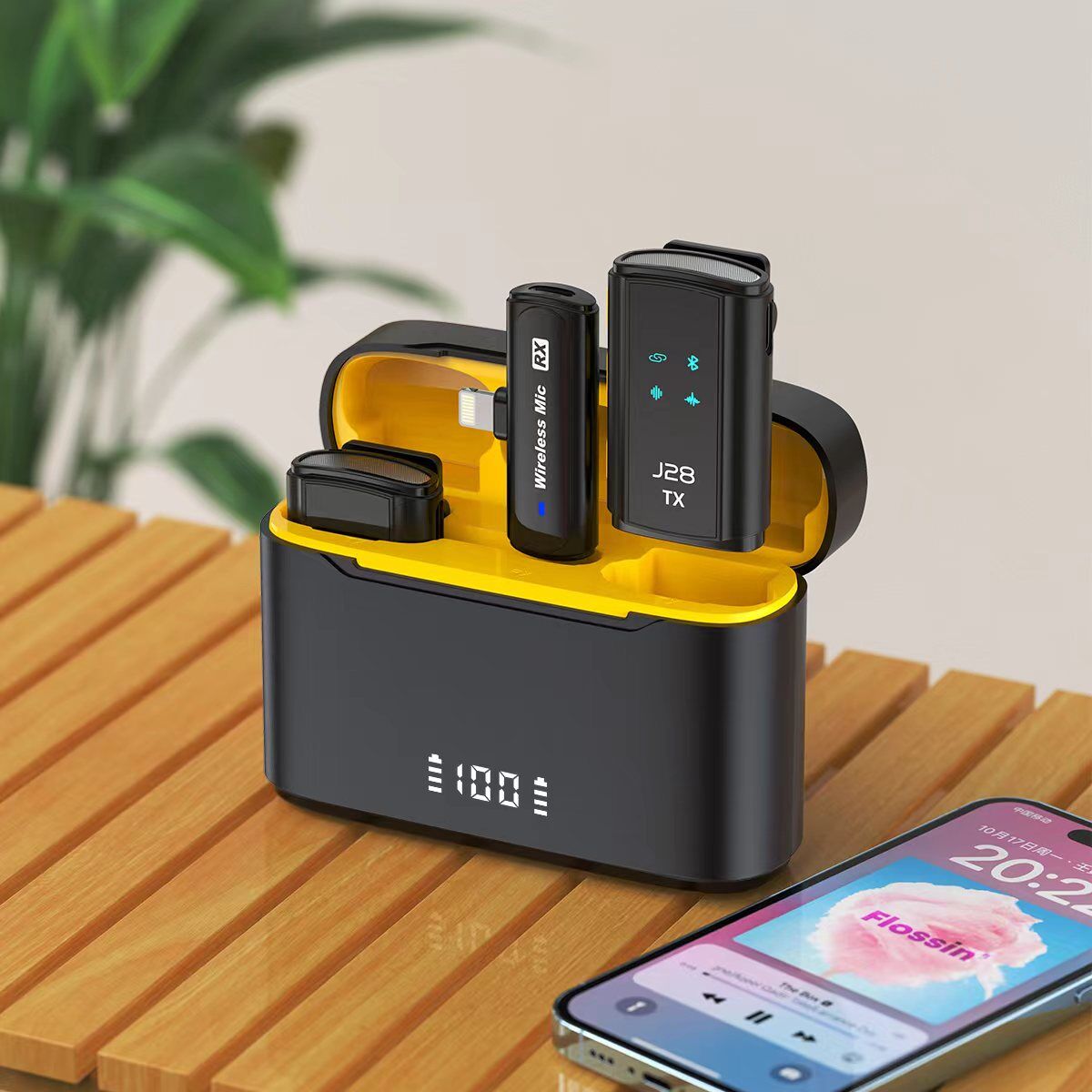 Crystal Talk Lcd Wireless Microphone Clear Audio With Intuitive Display ...