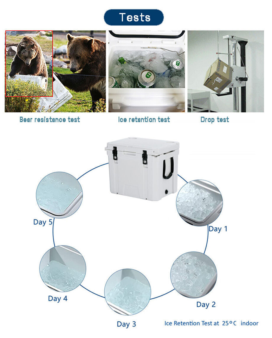 New Design Big Size 43l Insulation Ice Chests Hard Rotomolded Coolers ...