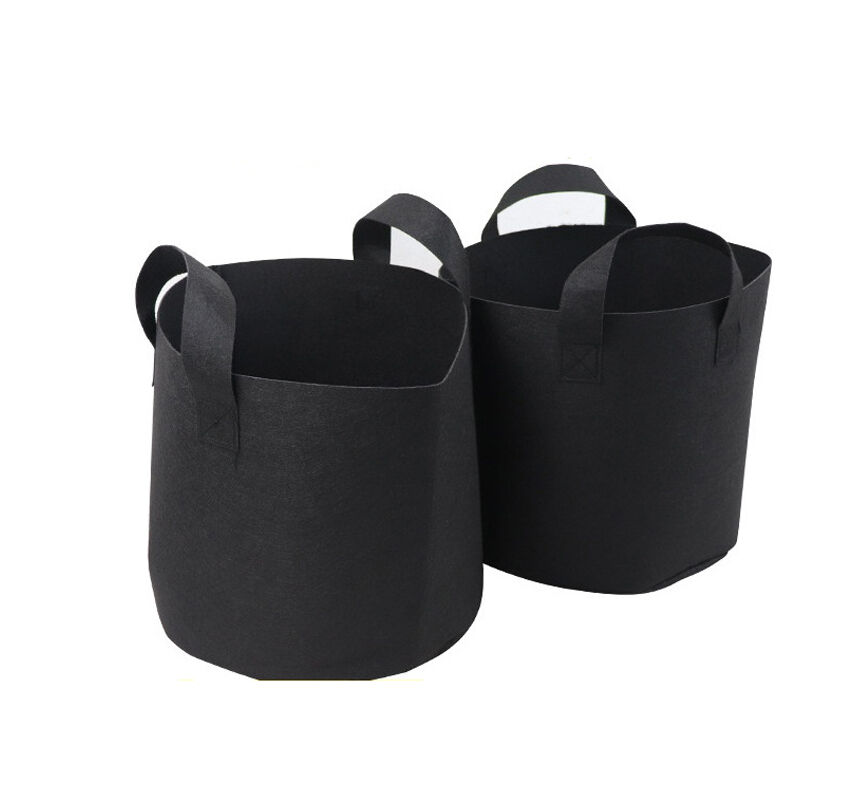 Wall Hanging Felt Planting Bucket, Garden Flower Seedling Bag - China ...