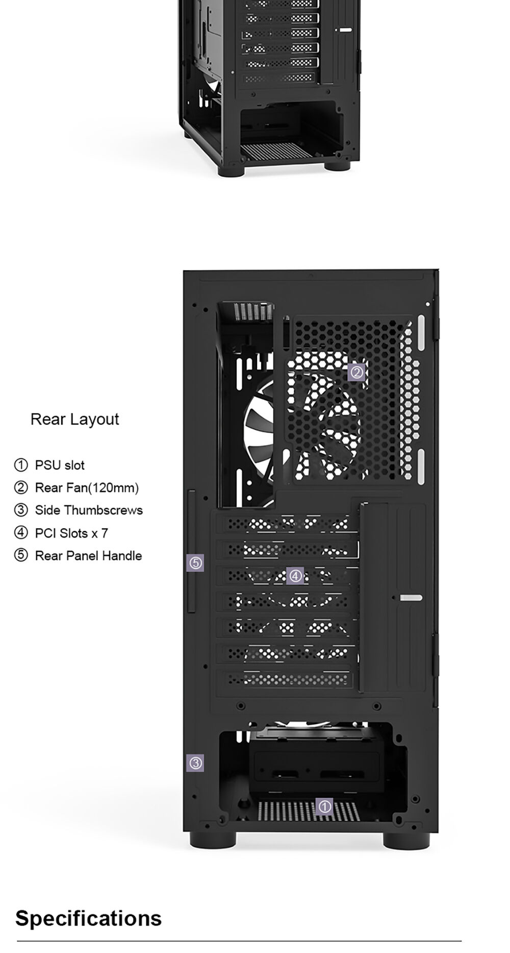 Factory Oem Low Price Tempered Glass Panel Gaming Pc Case Atx Gaming ...