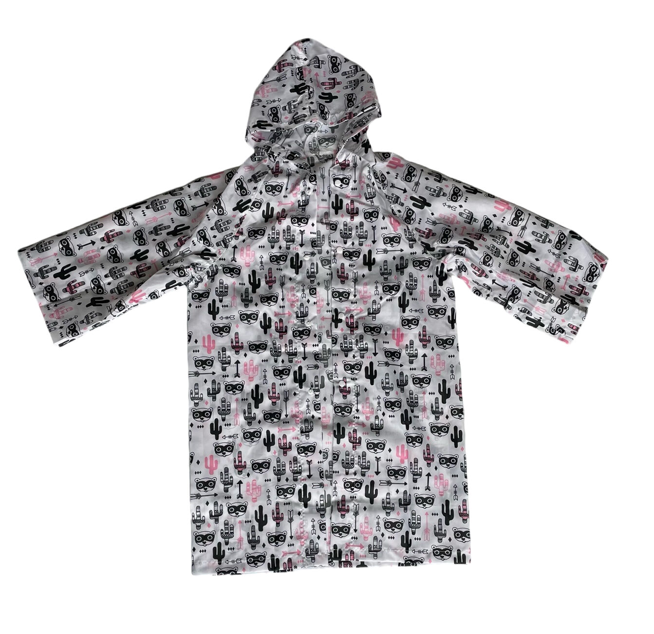 Reusable Raincoat 210d Polyester With Water Repellent And Water Proof ...