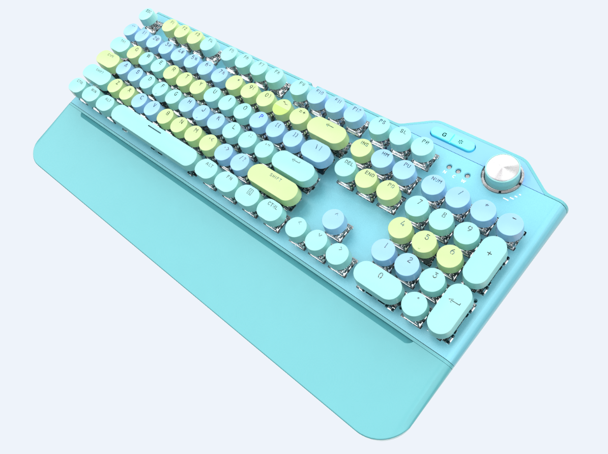 Wired Us Double Injection Keycaps Sk-58c Illuminated Retri Retro ...