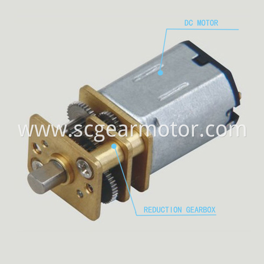 N10 N20 N30 12mm 6v Micro Metal Gear Motor - Expore China Wholesale ...