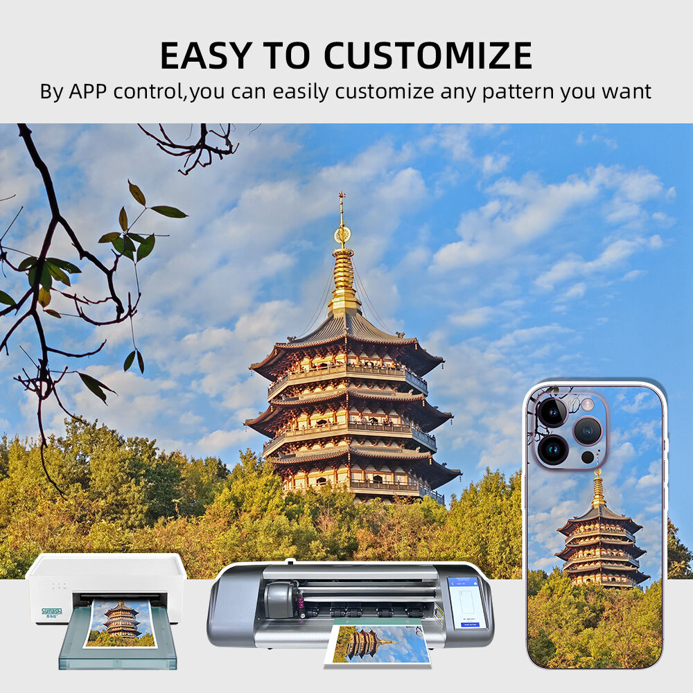 3d Phone Back Printer Mobile Skin Printing Machine For Hydrogel Mobile ...